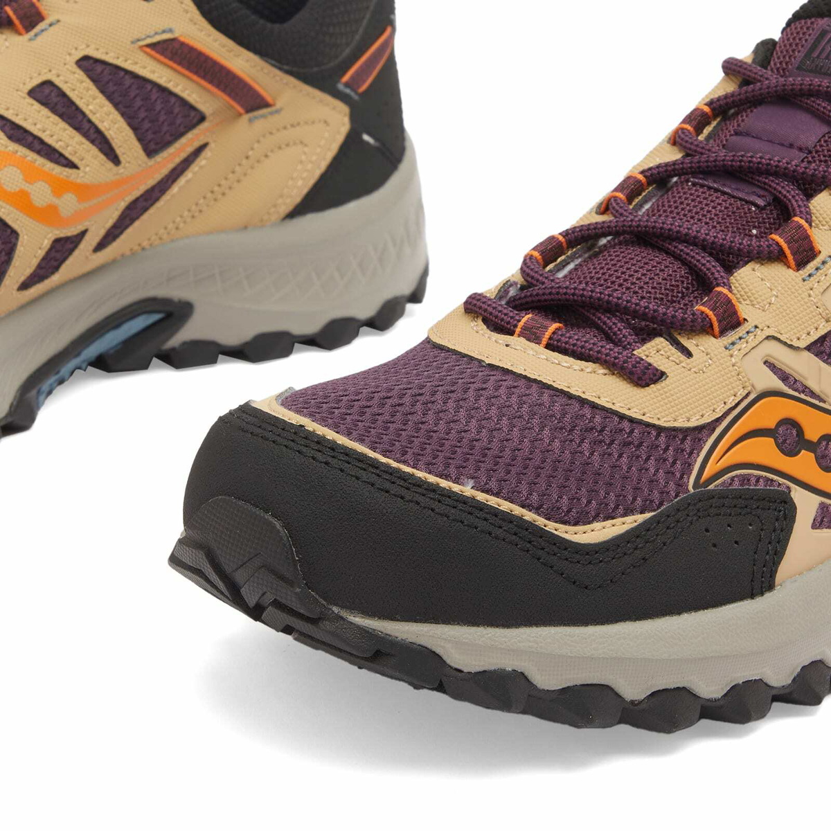 Saucony Men's Grid Peak in Purple/Orange Saucony