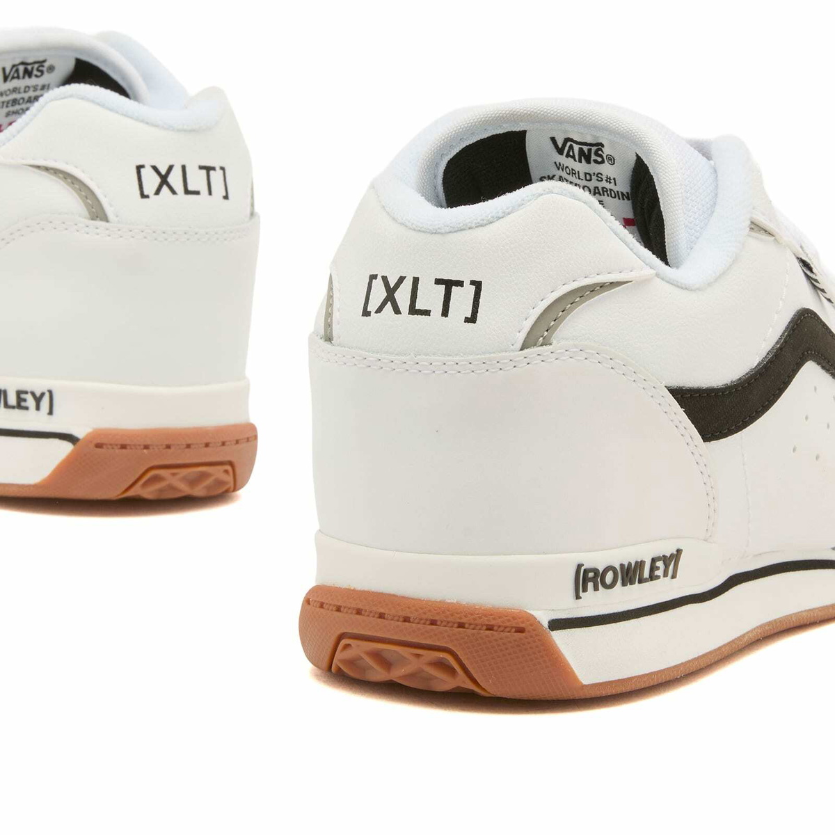 Vans Rowley XLT Sneaker in White/Black Vans