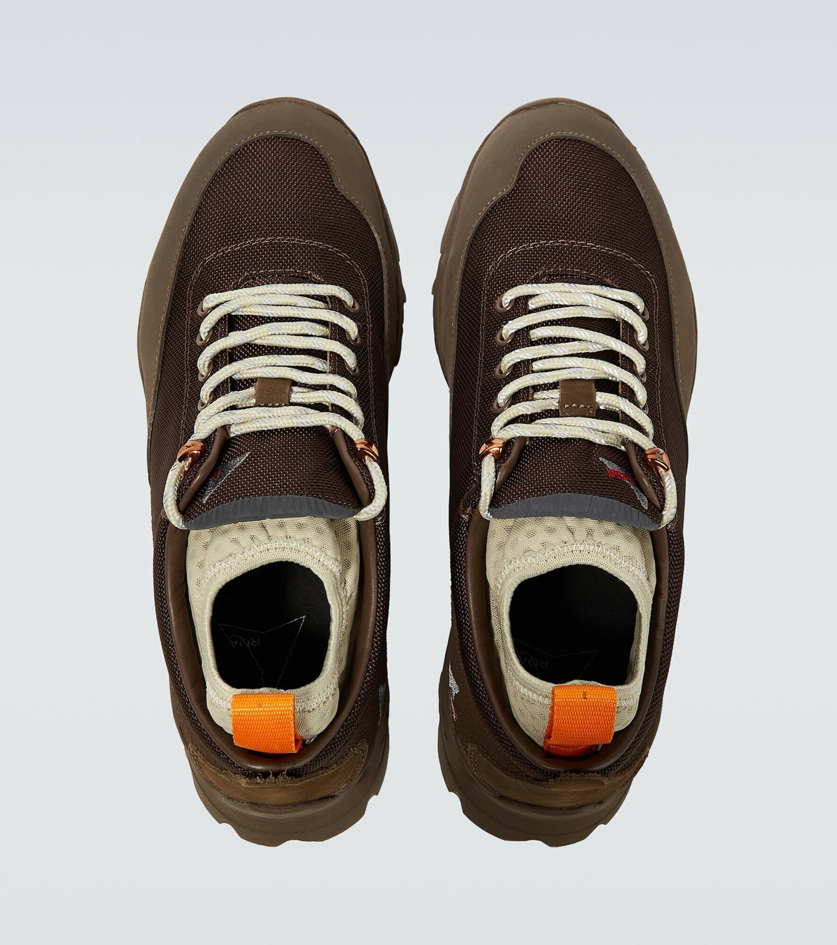 ROA - Neal leather-trimmed sneakers ROA