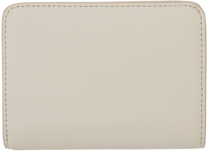 Marc Jacobs Off-White 'The J Marc Mini Compact' Wallet Marc Jacobs