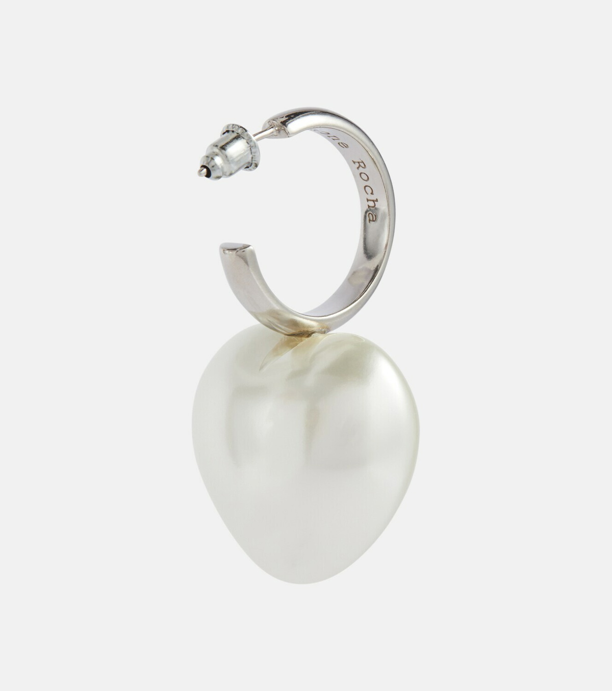 Simone Rocha Faux pearl hoop earrings Simone Rocha