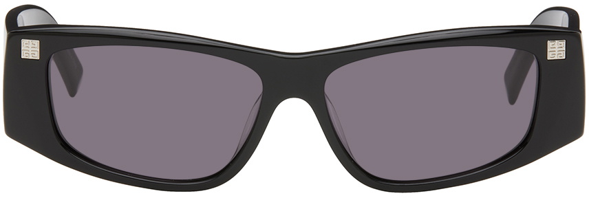 Givenchy Black Rectangular Sunglasses Givenchy
