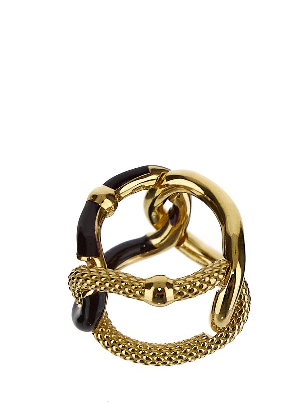 Bottega Veneta Intreccio Chain Ring Bottega Veneta