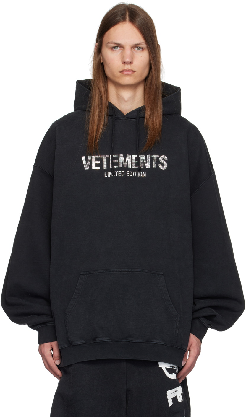 VETEMENTS Black 'Limited Edition' Hoodie Vetements
