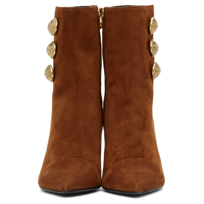 Balmain Brown Roni Boots Balmain