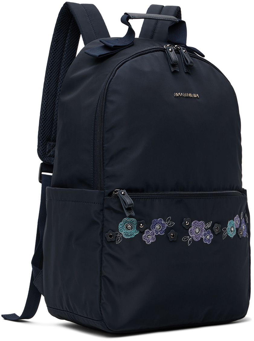 ANNA SUI MINI Kids Navy Mothers Backpack