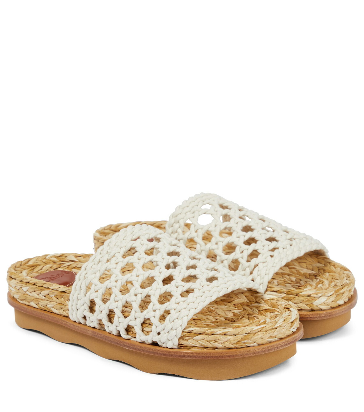 Chloe - Wavy crochet slides Chloe