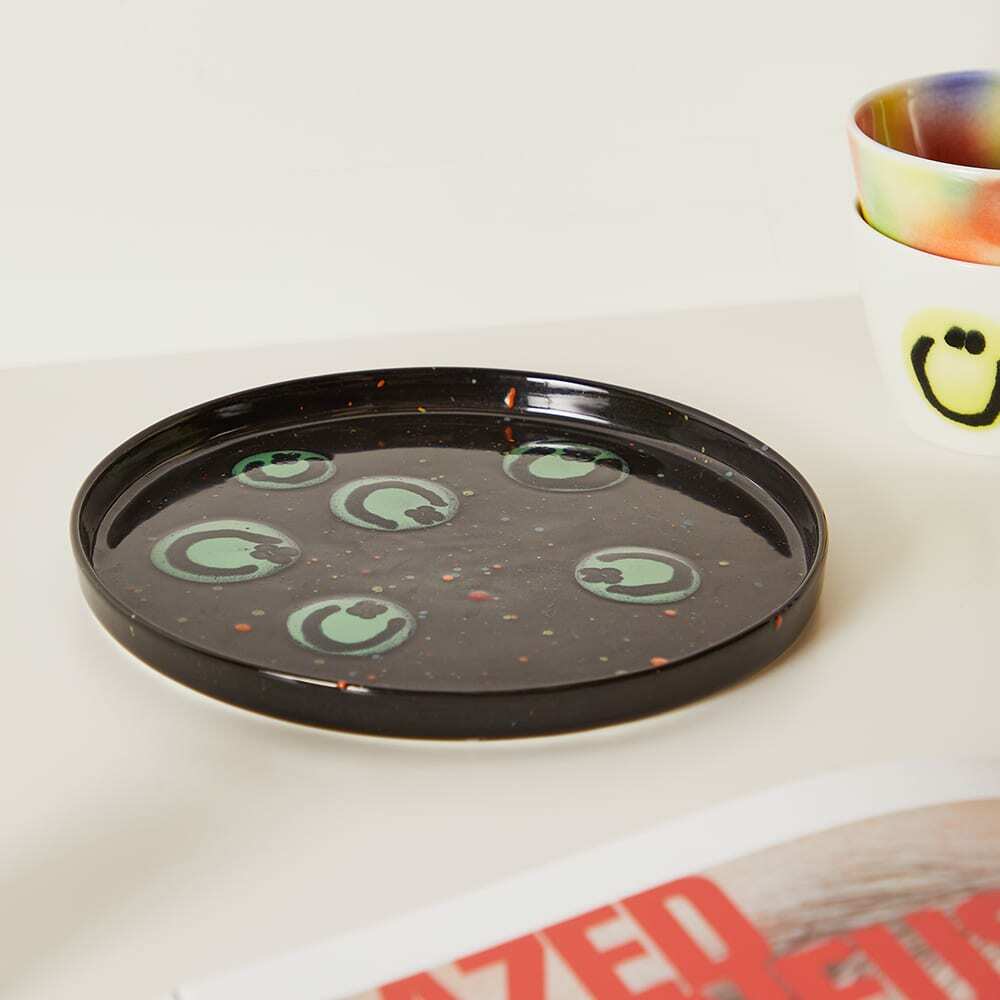 Frizbee Ceramics Baby Plate in Alien Party Frizbee Ceramics