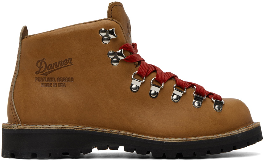 Danner Tan Mountain Light Boots Danner