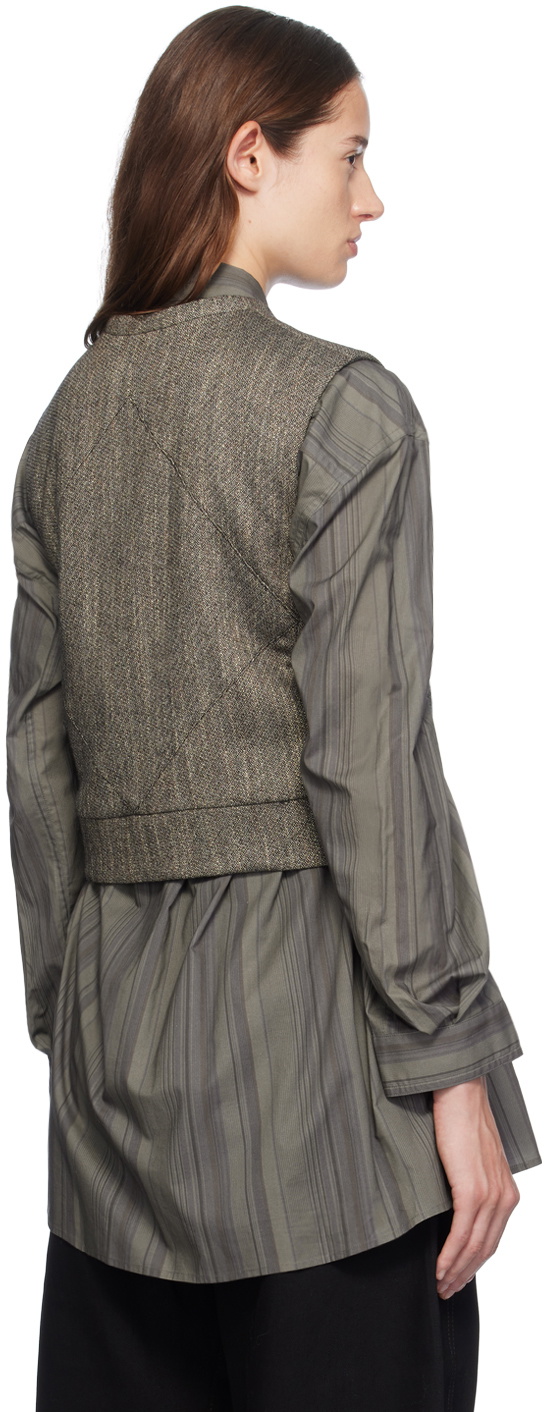 AMOMENTO Gray Motive Vest AMOMENTO