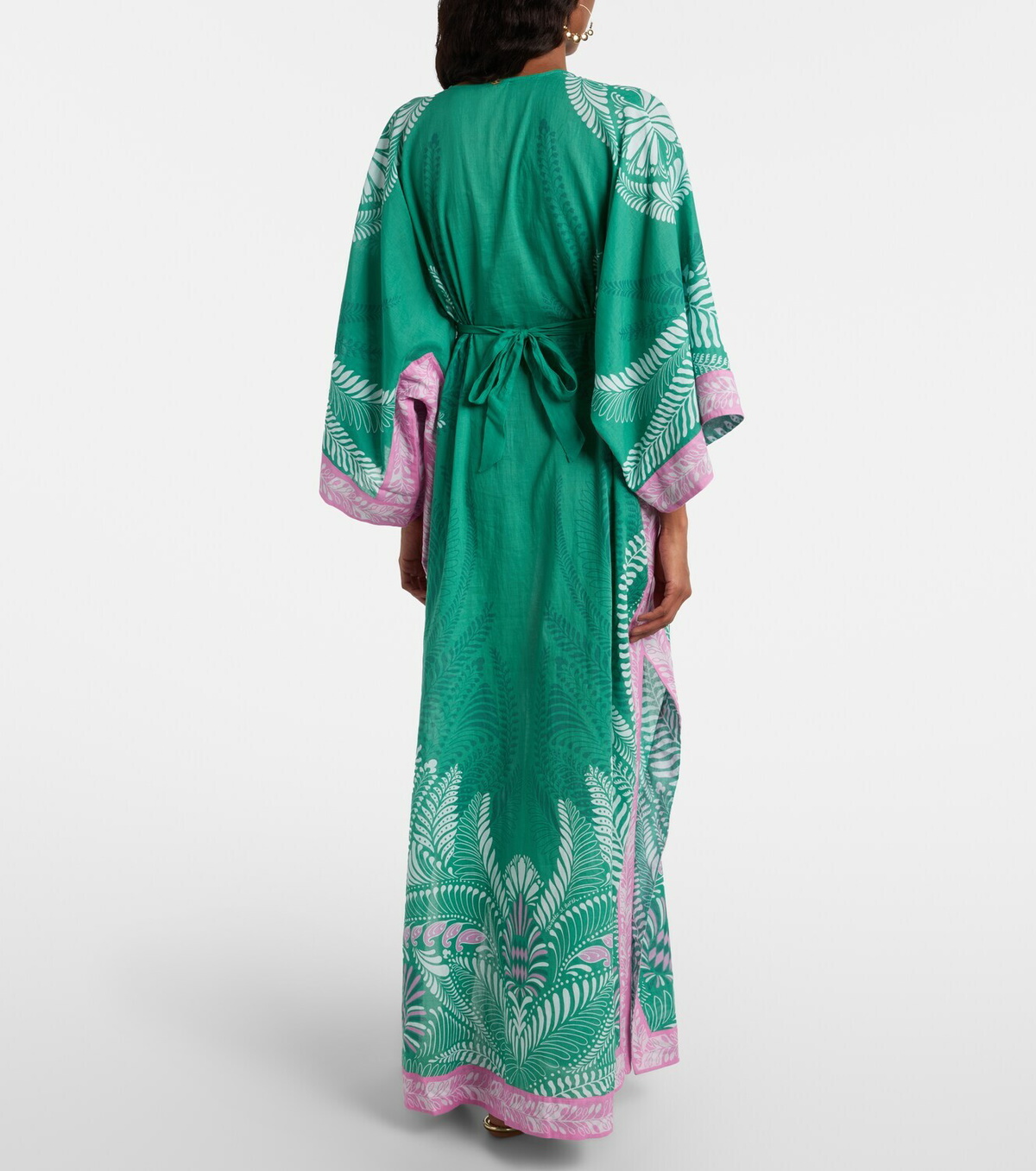 Poupette St Barth Sol printed cotton kaftan Poupette St Barth