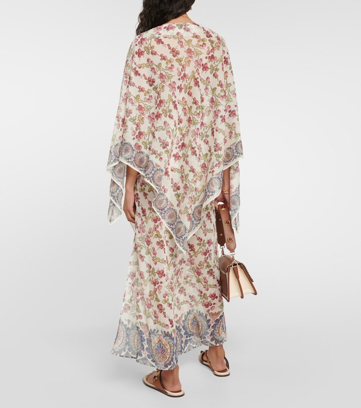 Etro Printed poncho Etro