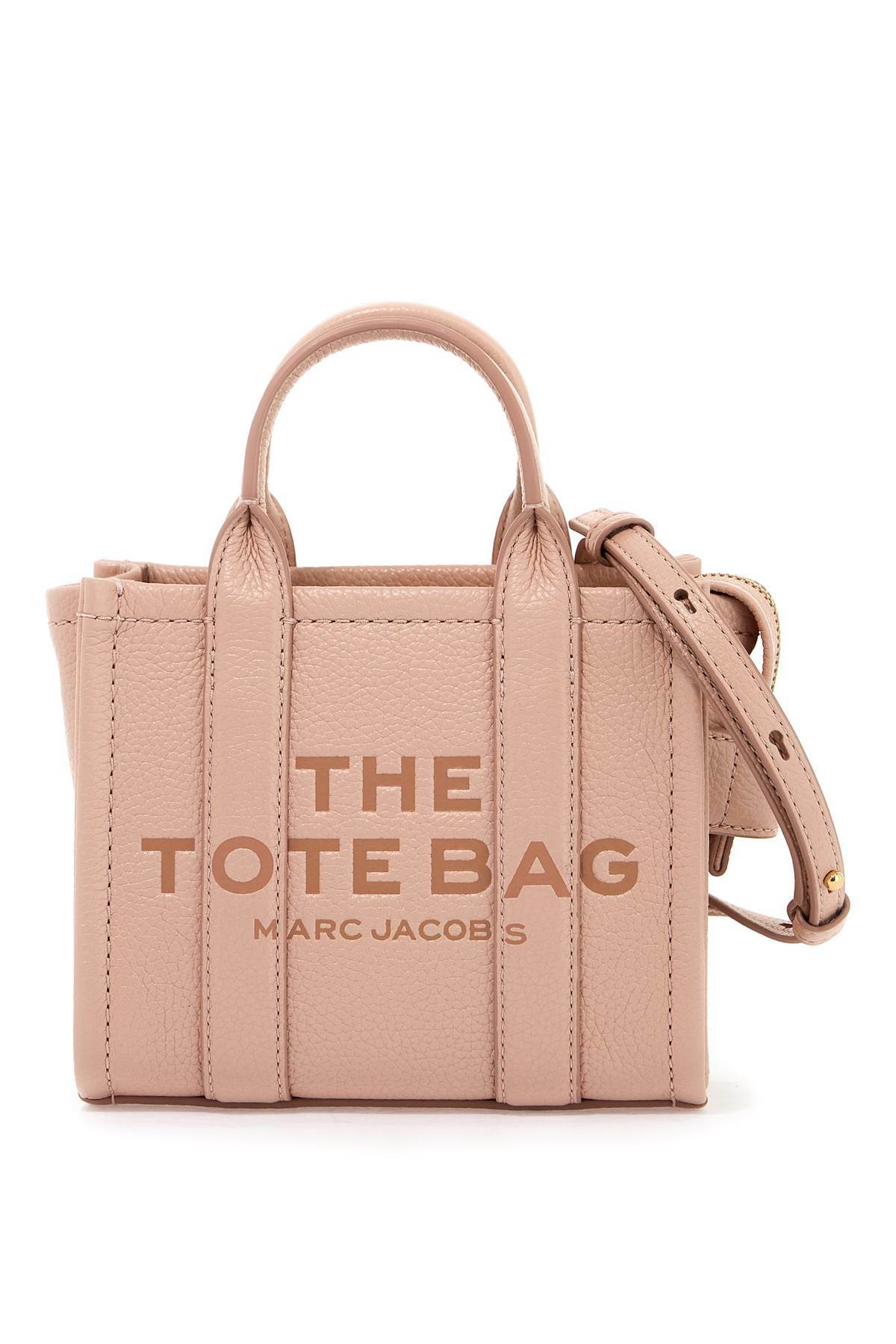 MARC JACOBS the leather mini tote bag Pink Marc Jacobs