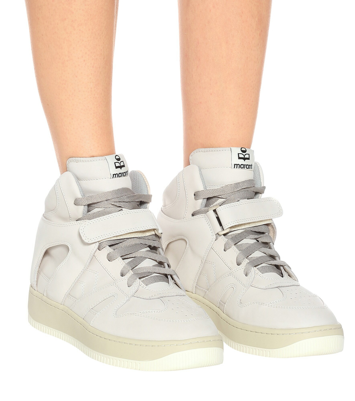 Isabel Marant - Brooklee leather sneakers Isabel Marant