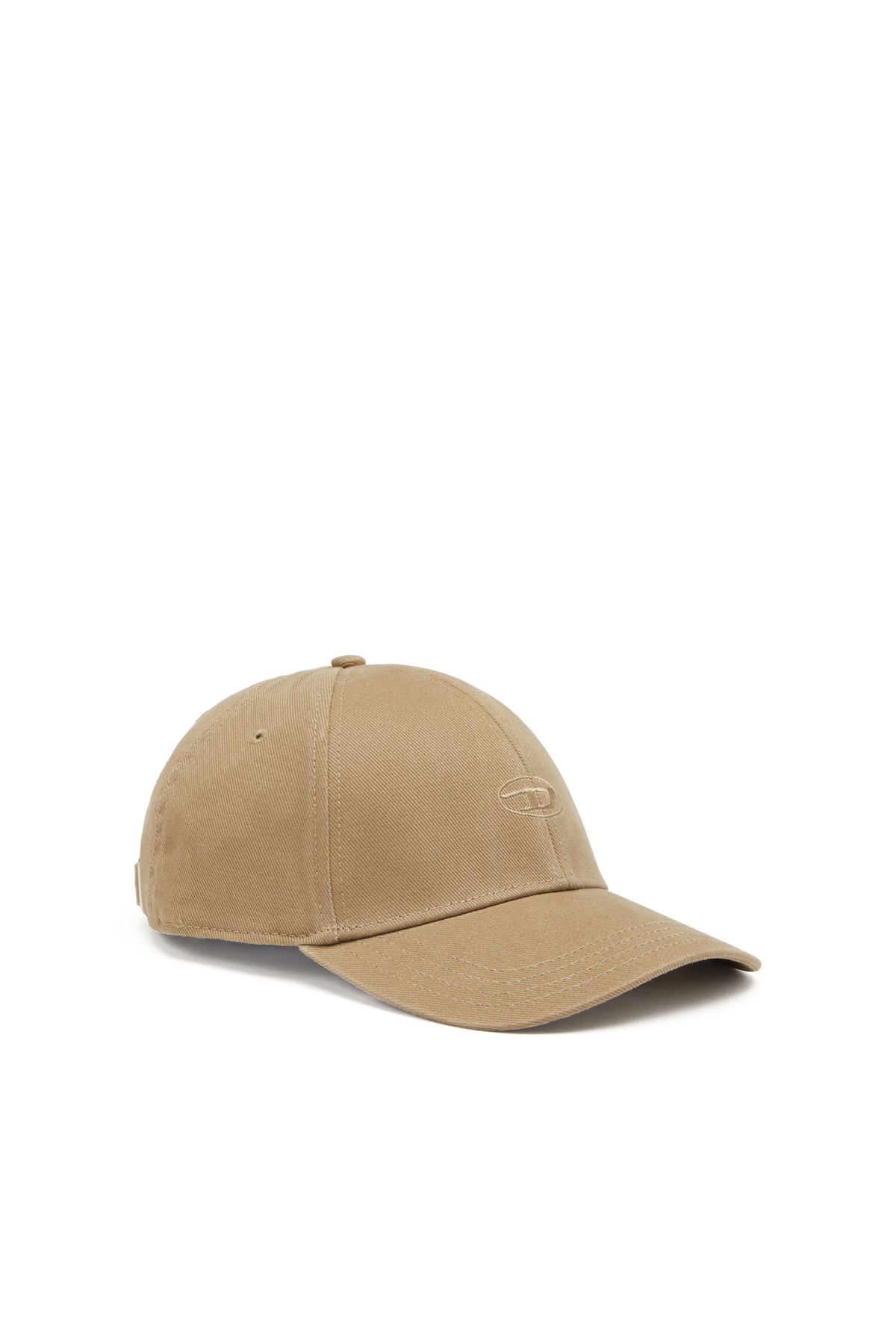 Diesel Baseball cap in washed cotton twill - Caps Mens in Brown Diesel