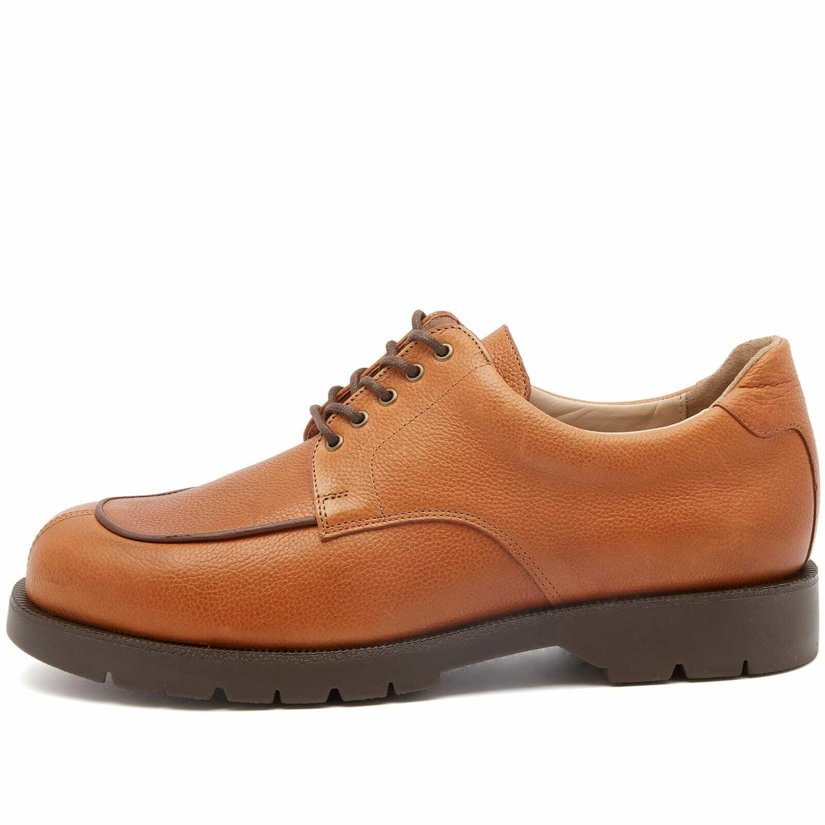 KLEMAN Men's Officer Shoe in Cognac KLEMAN