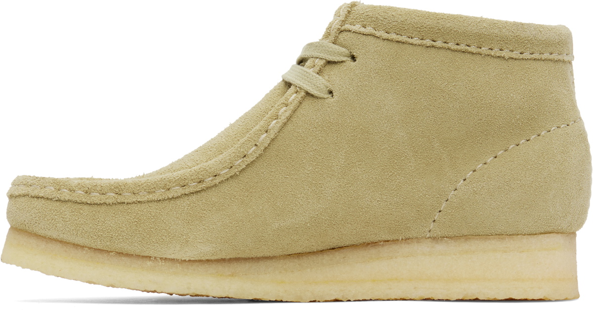 Clarks Originals Beige Wallabee Boots Clarks Originals