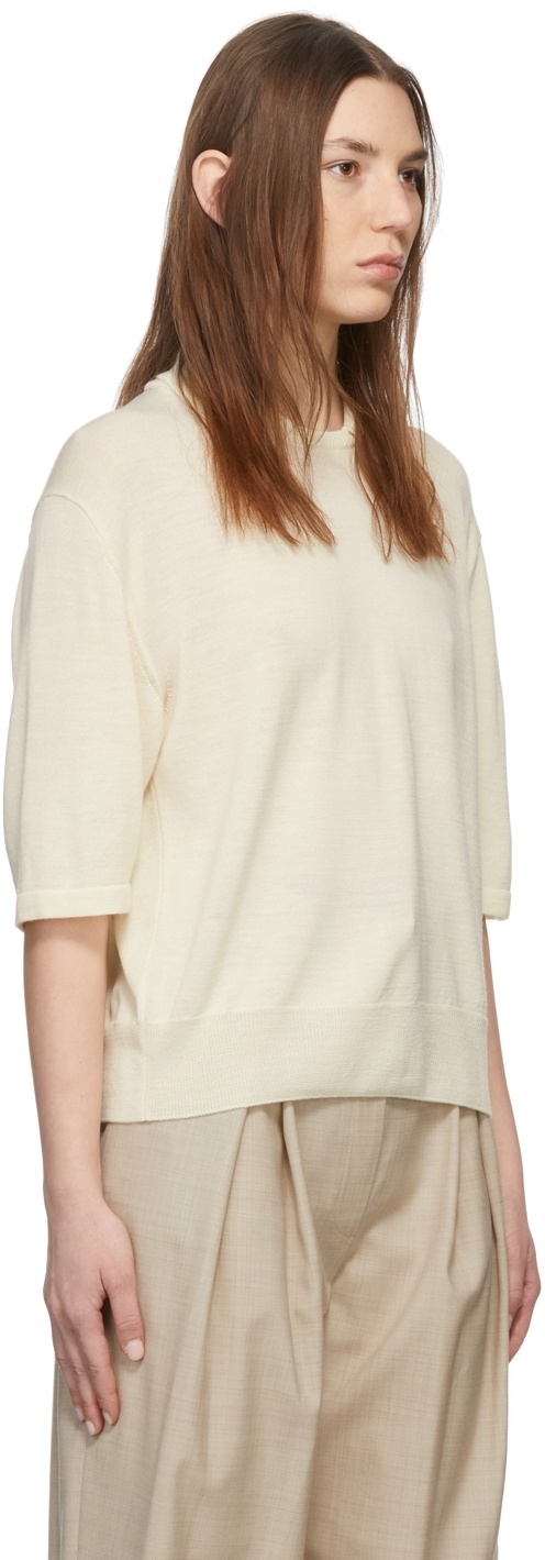 LE17SEPTEMBRE Off-White Knit Sweater LE17SEPTEMBRE