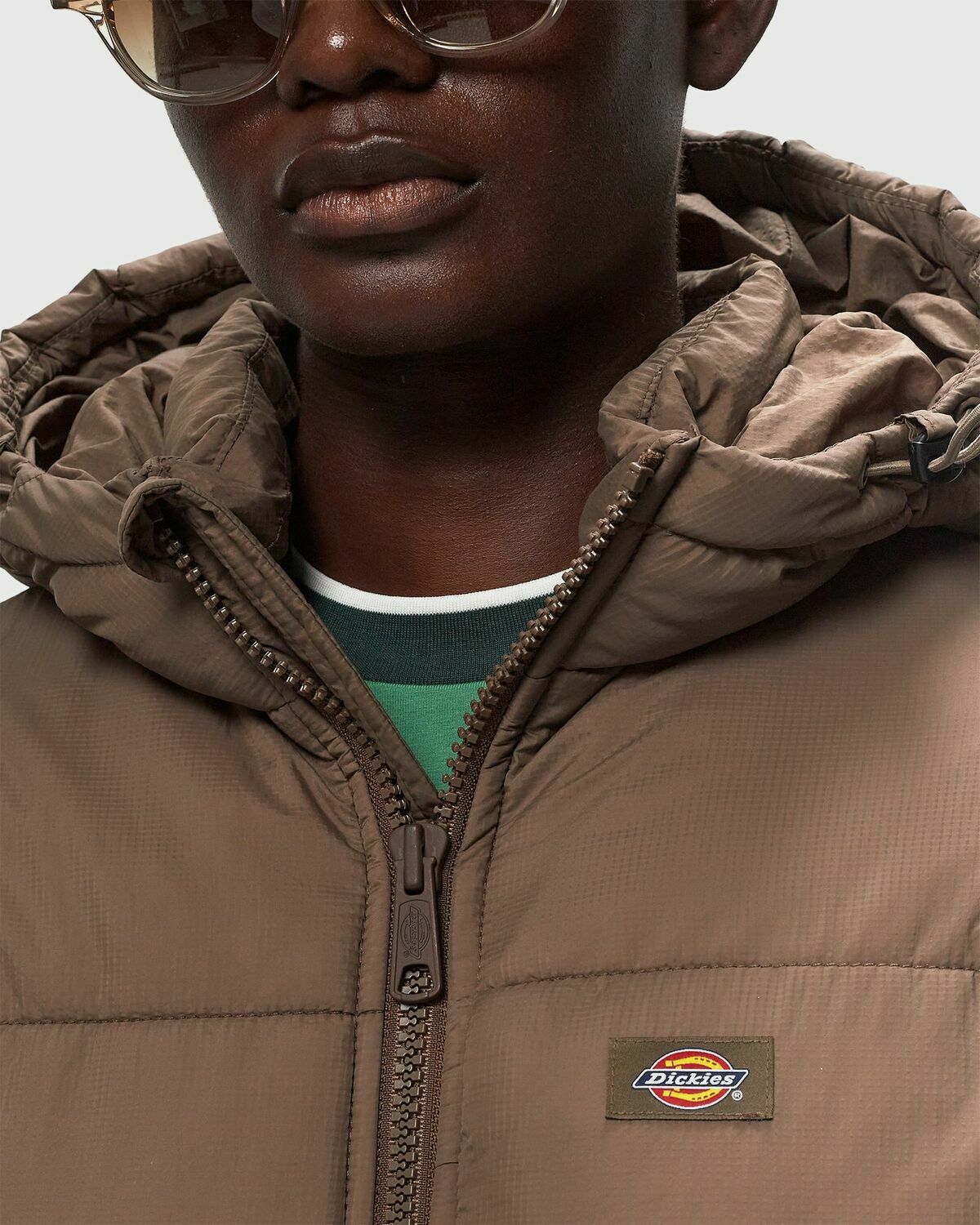 Dickies Alatna Oversized Puffer Beige Down & Puffer Jackets Dickies ...
