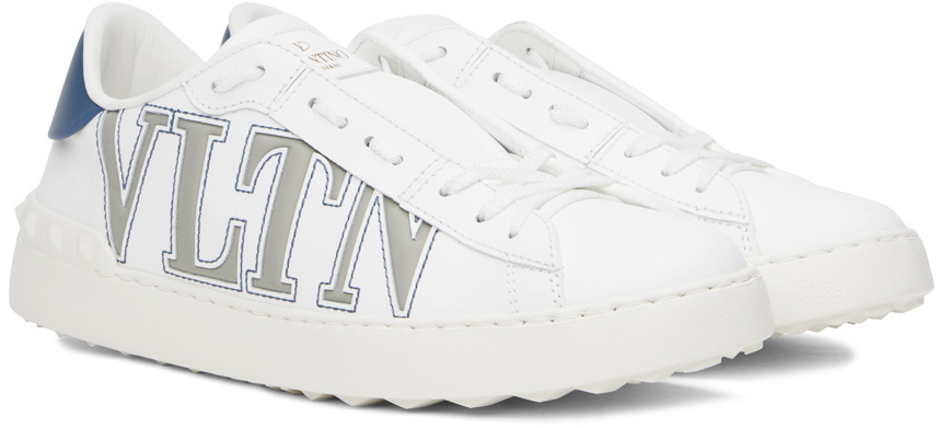 Valentino Garavani White Open 'VLTN' Sneakers Valentino Garavani