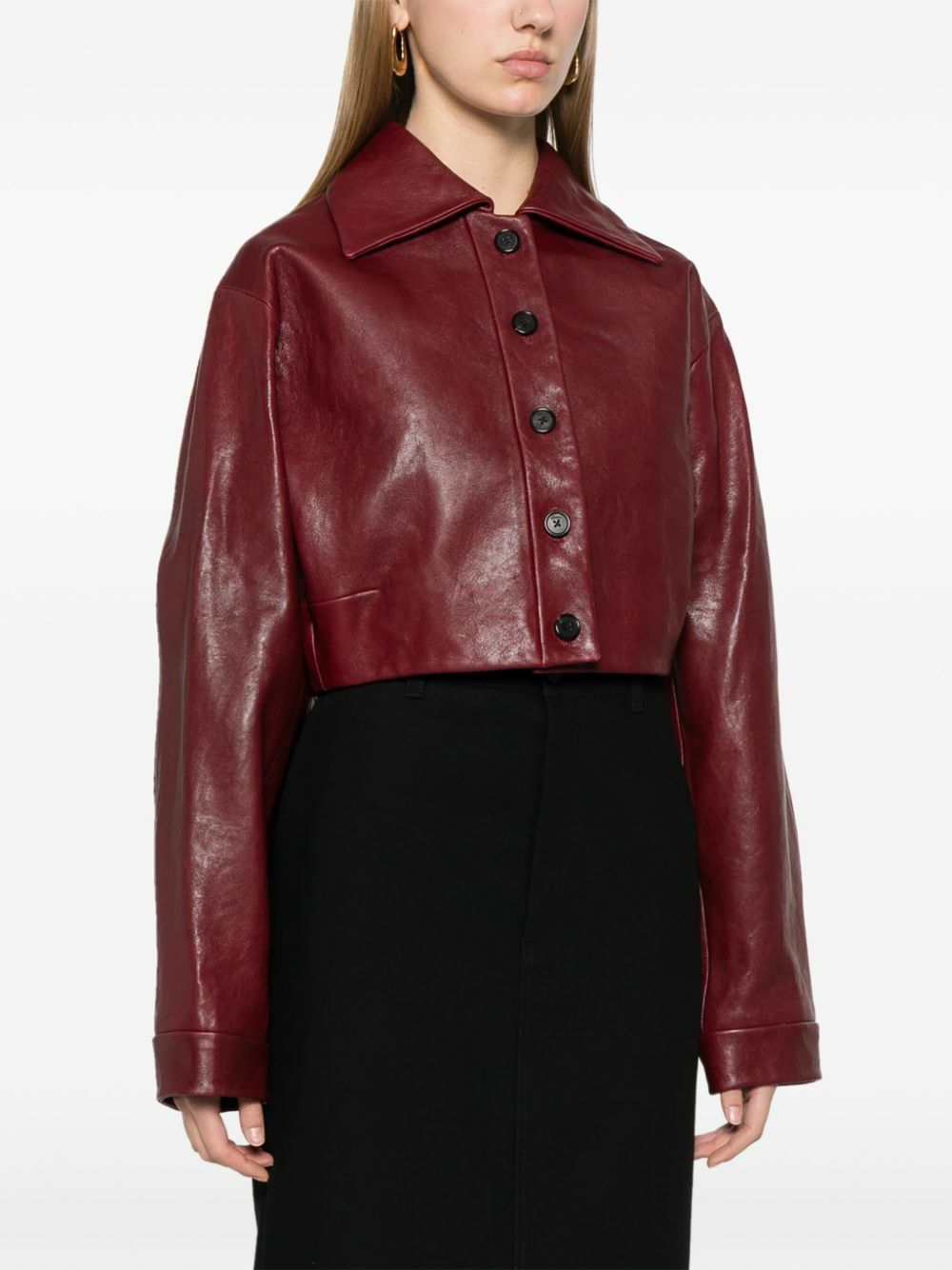 KHAITE Red Sue Jacket Khaite
