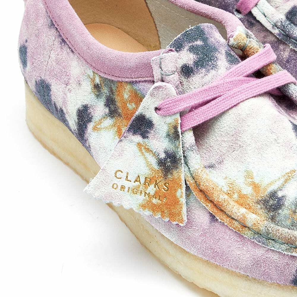 Clarks Originals Women's Wallabee in Multi Tie Dye Clarks Originals