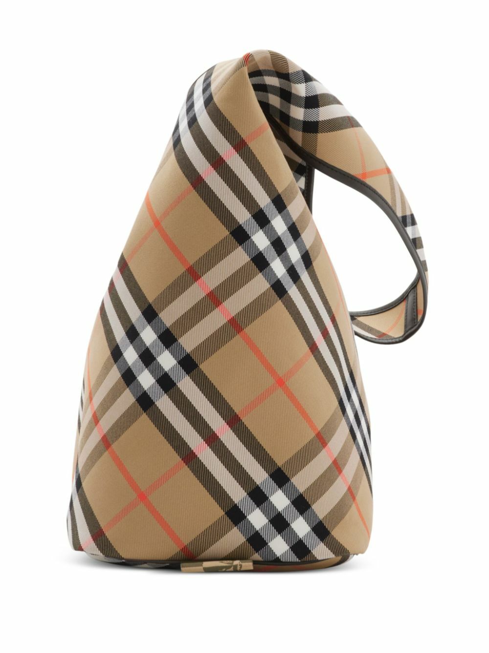 BURBERRY - Check Large Shoulder Bag Burberry