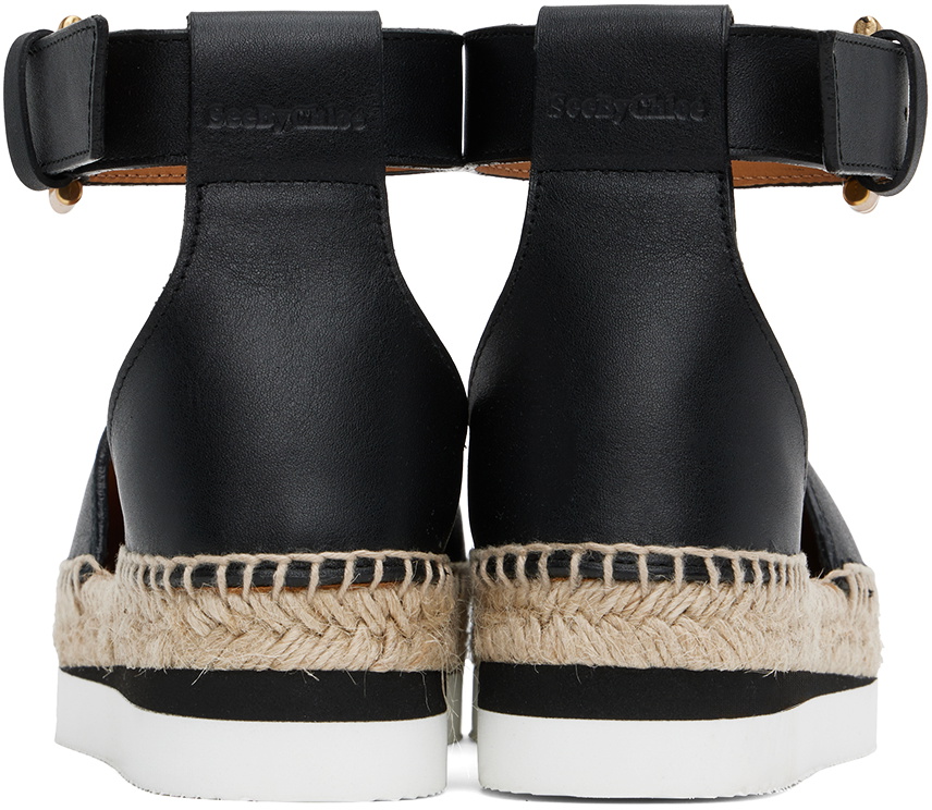 See by Chloé Black Glynn Espadrilles Chloe