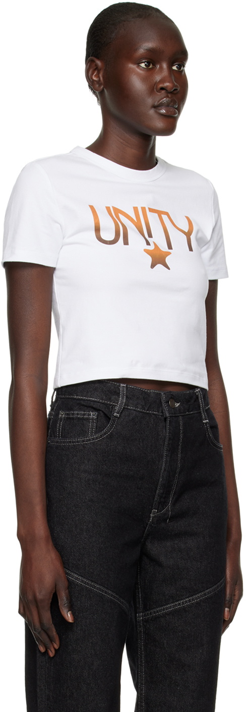 Ksubi White 'Unity' Star Baby T-Shirt Ksubi