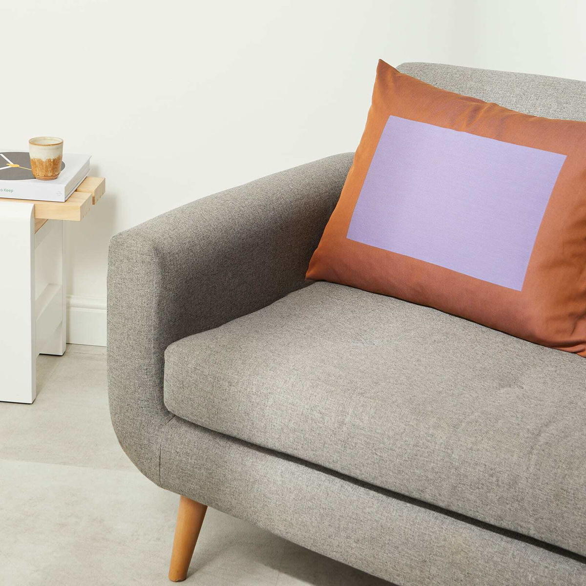 HAY Ram Cushion in Purple HAY