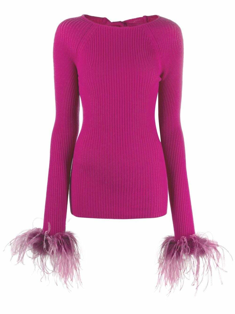 GIUSEPPE DI MORABITO - Wool Feathers Sweater Giuseppe di Morabito