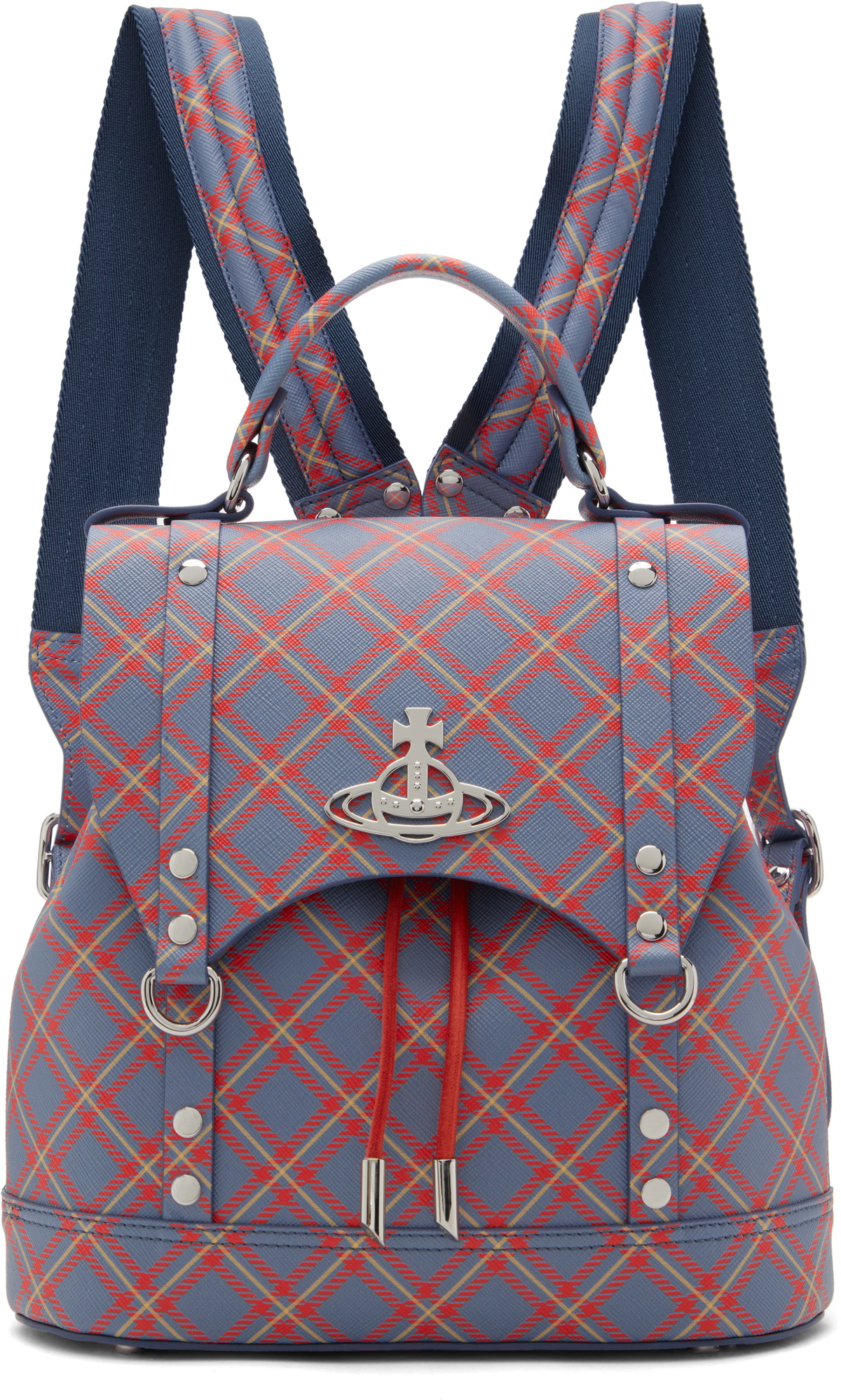Vivienne Westwood Blue & Orange Small Max Backpack Vivienne Westwood