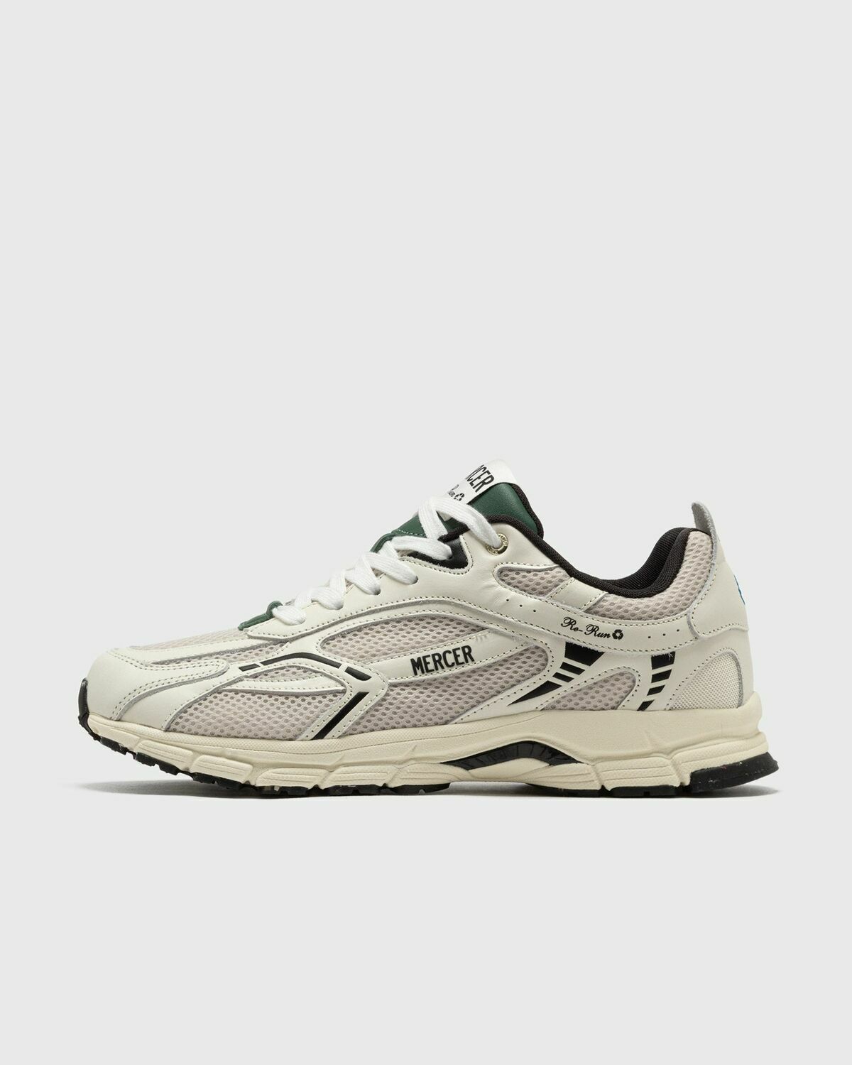Mercer The Re Run Nappa Green/White - Mens - Lowtop Mercer
