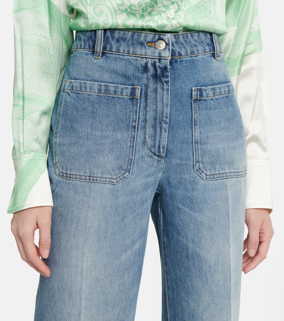 Victoria Beckham - High-rise flared jeans Victoria Beckham