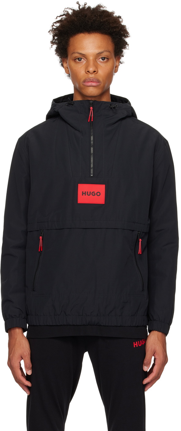 Hugo Black Patch Jacket Hugo Boss