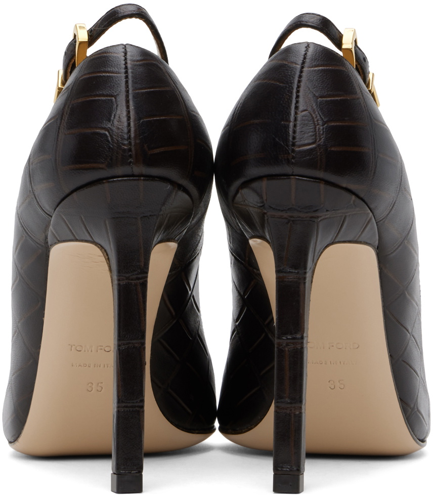 TOM FORD Brown Angelina Heels TOM FORD