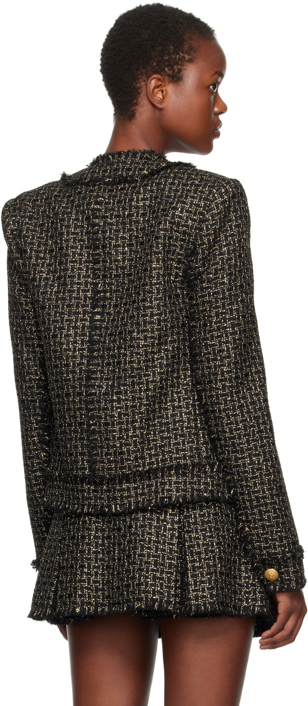 Balmain Black Open Jacket Balmain