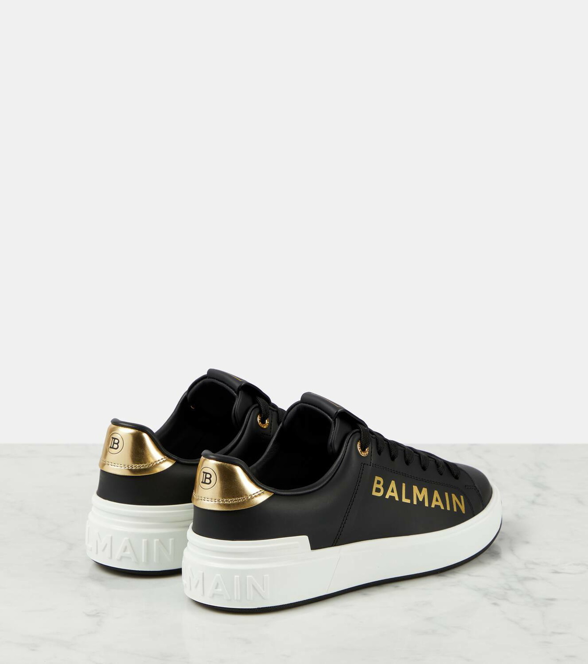 Balmain B-Court leather sneakers Balmain