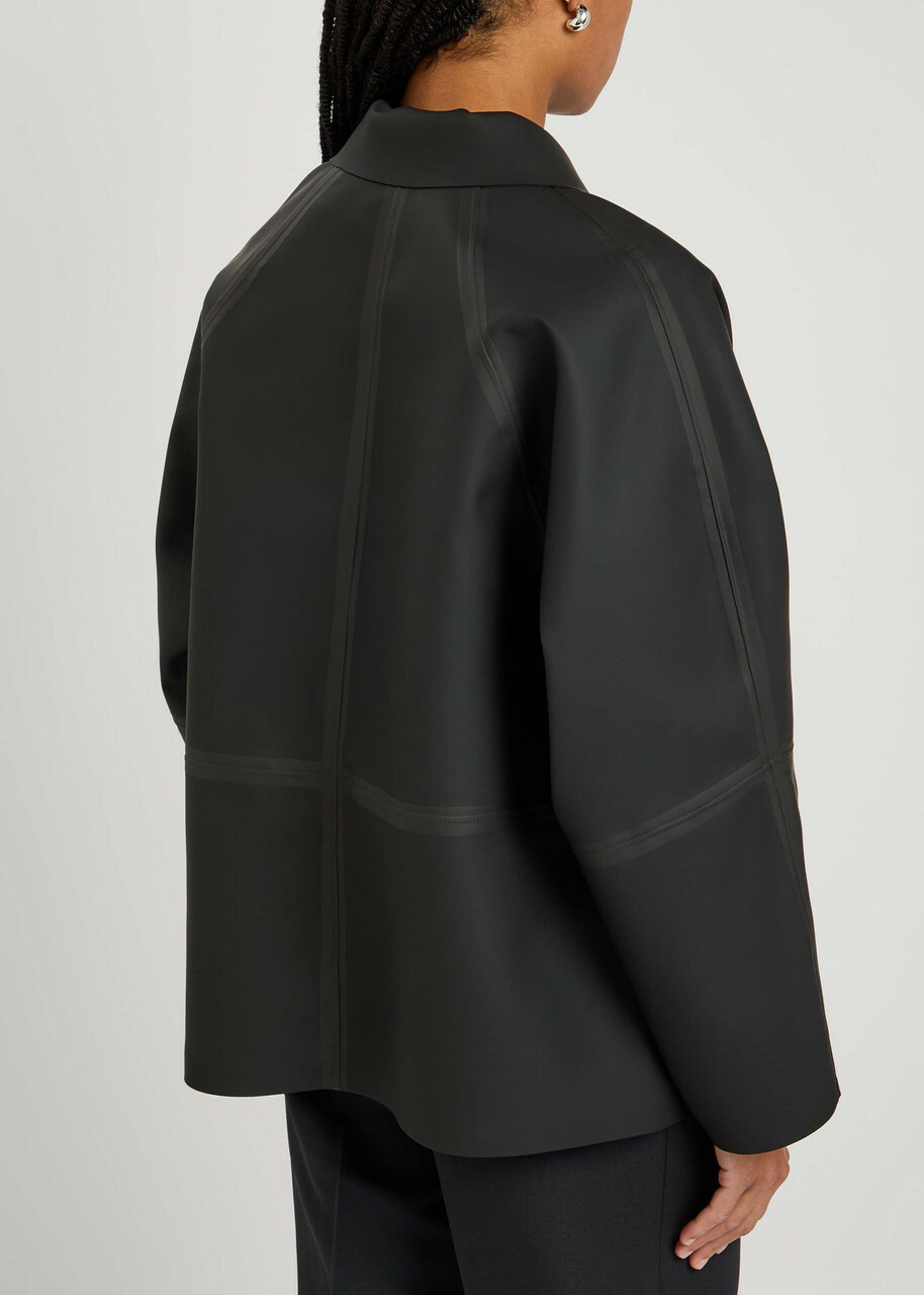 Kassl Editions Original Hip Rubberised Coat Black Kassl Editions