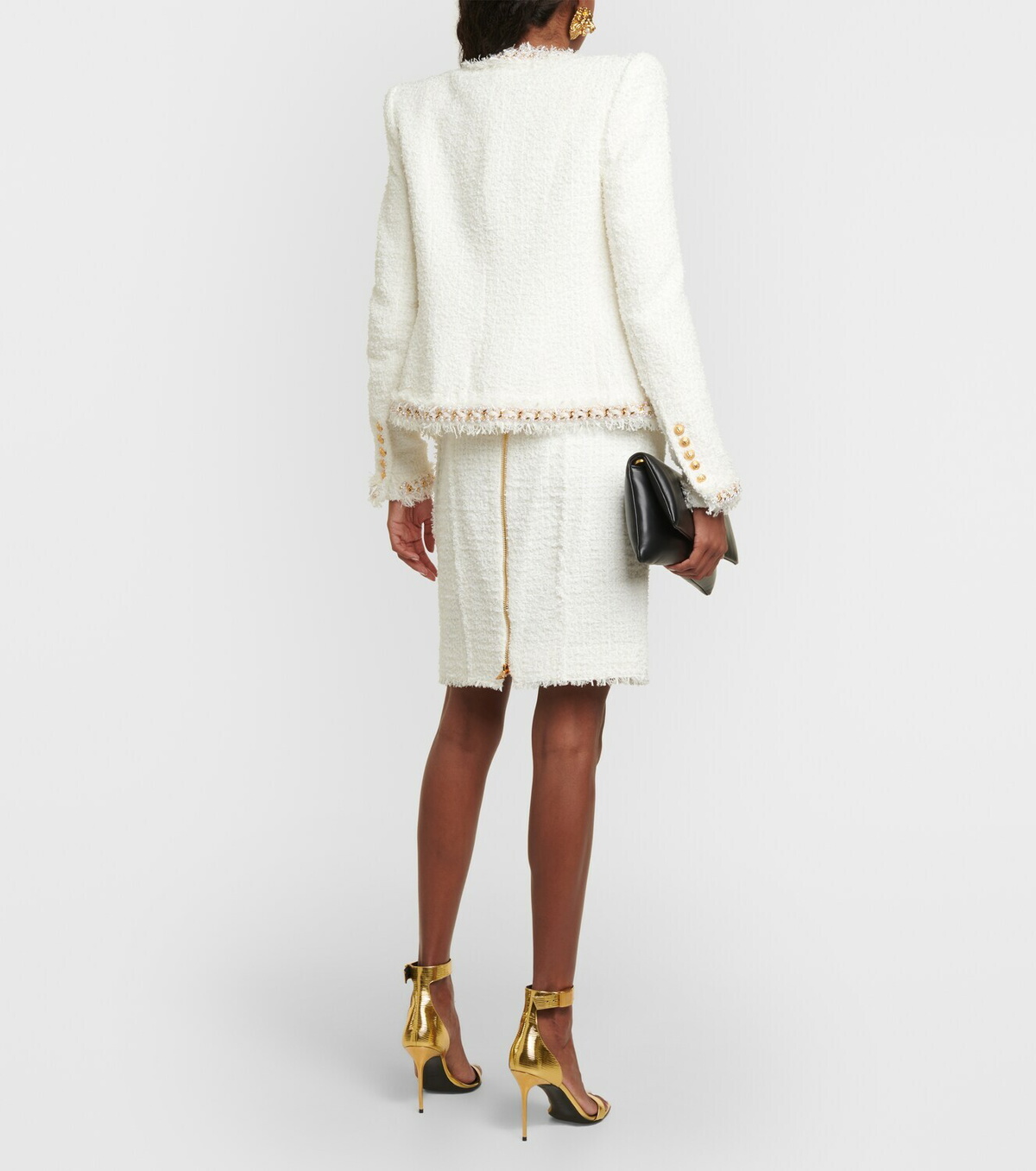 Balmain Embellished tweed jacket Balmain