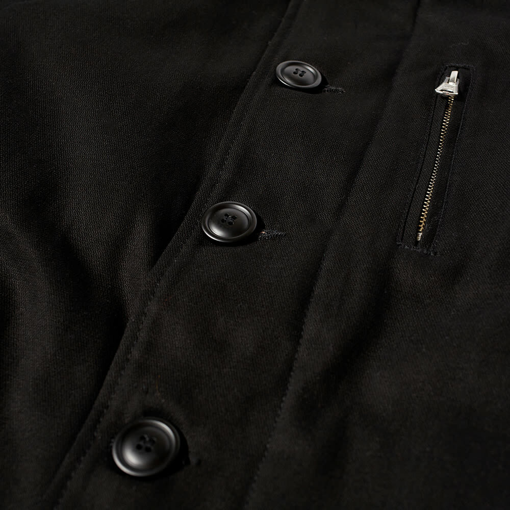 FrizmWORKS Men's Edgar N-1 Deck Jacket in Black FrizmWORKS