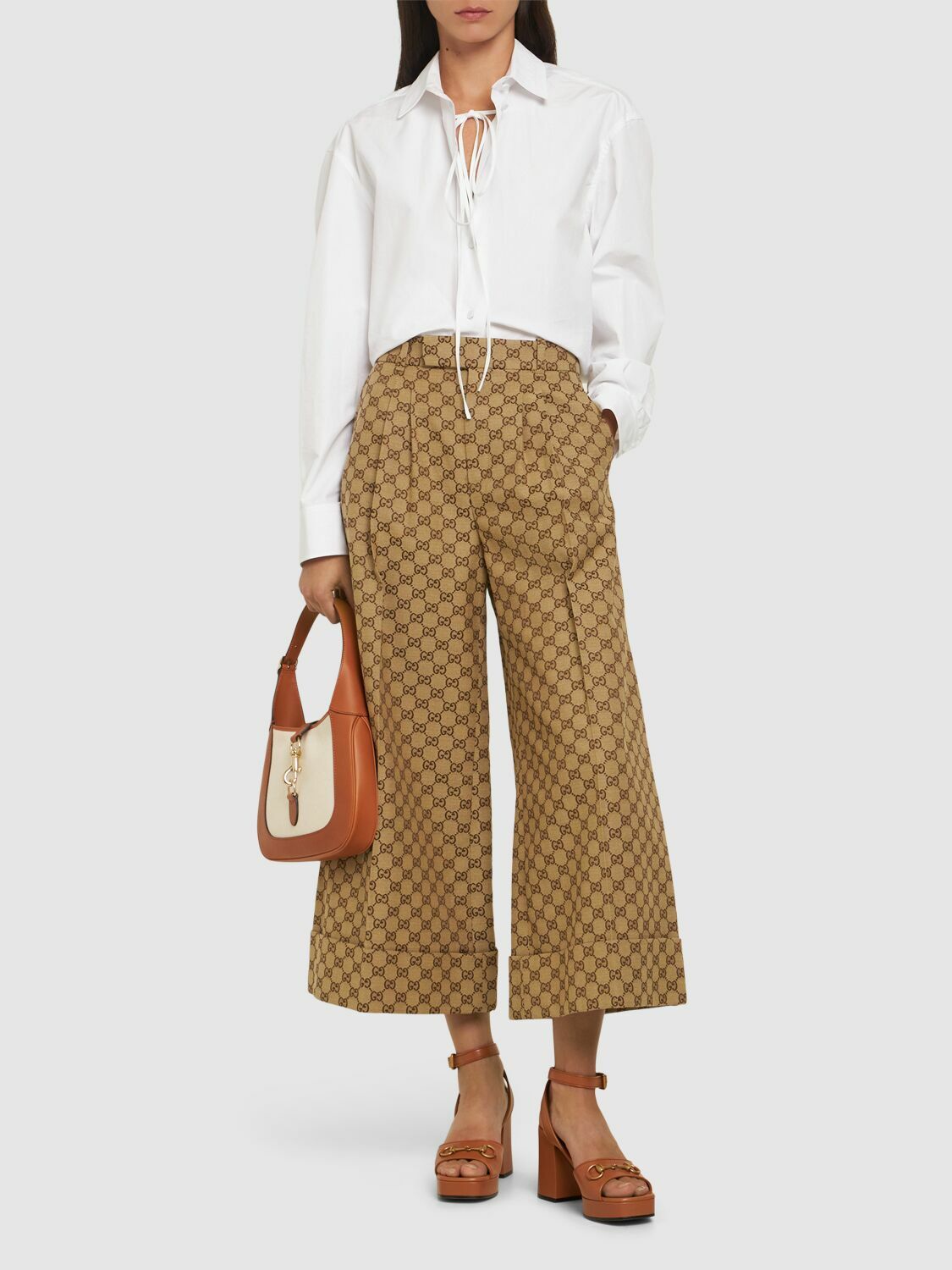 GUCCI Gg Canvas Pants Gucci