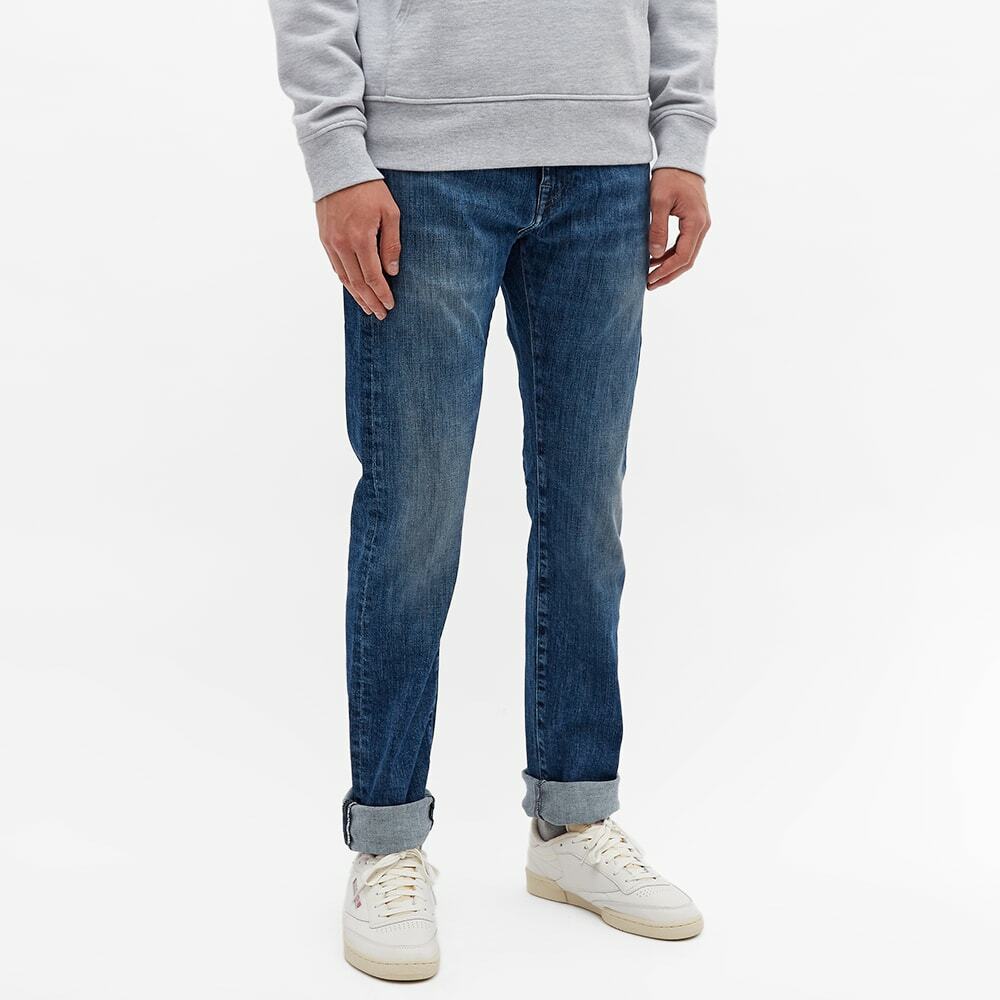 Edwin Men's ED-55 Regular Tapered Jean in Takeo Wash Edwin