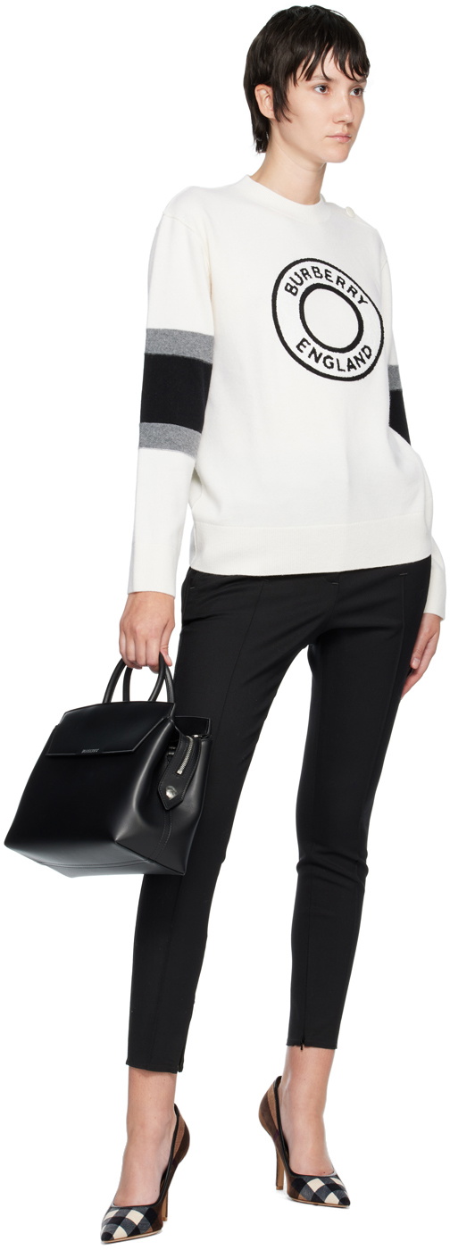 Burberry Black Medium Catherine Bag Burberry