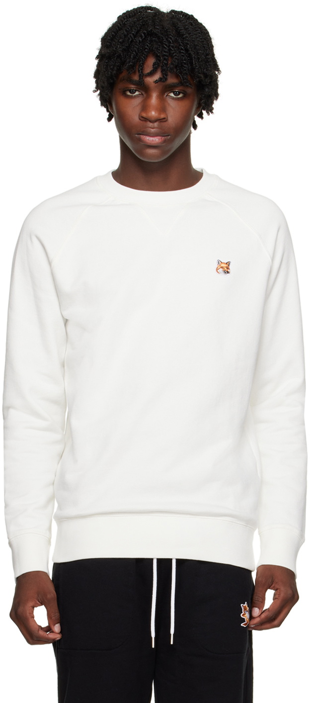 Maison Kitsuné Off-White Fox Head Sweatshirt Maison Kitsune