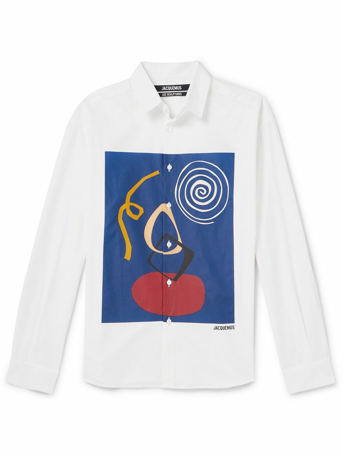 Jacquemus - Simon Printed Cotton Shirt - White Jacquemus