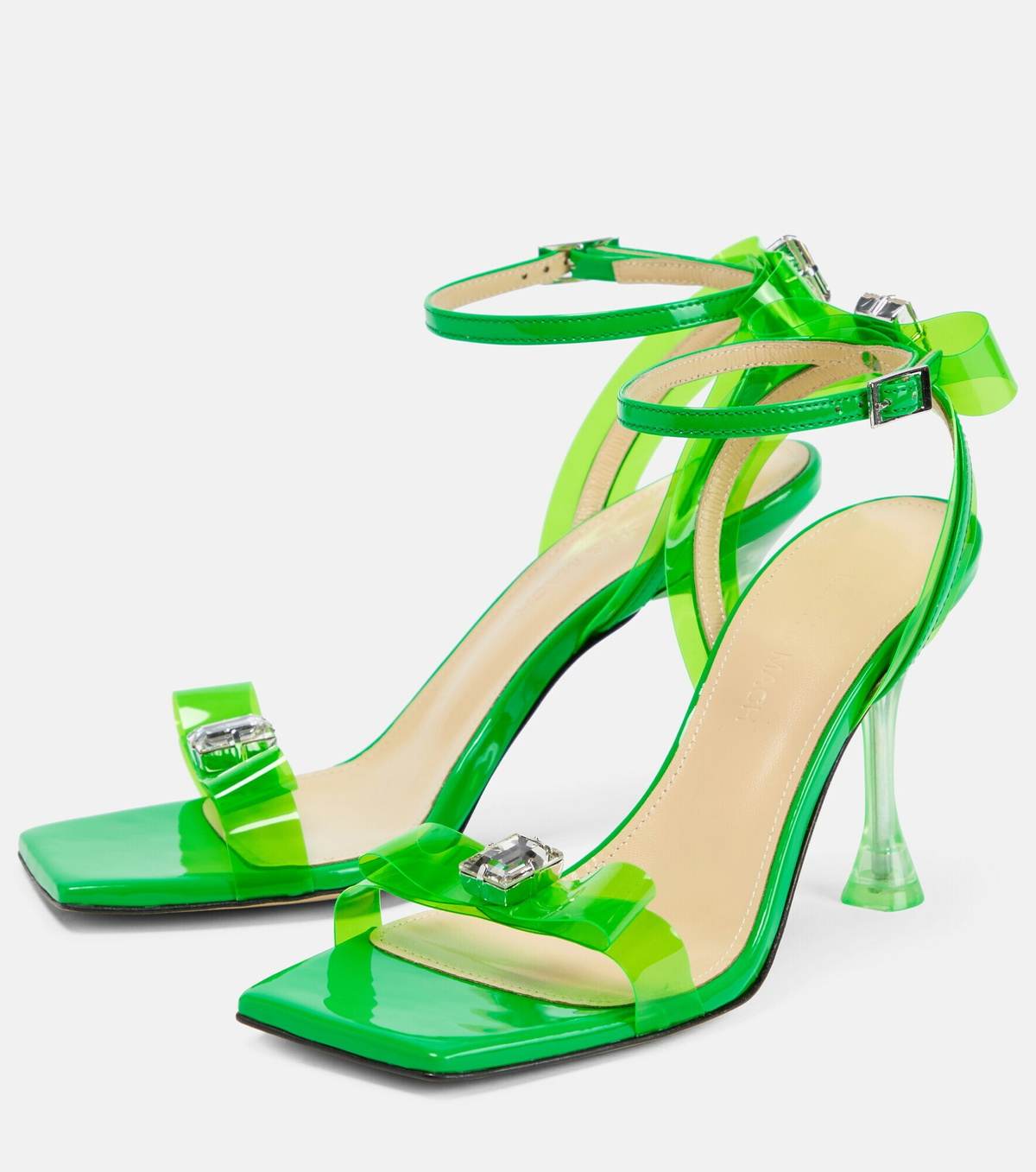 Mach & Mach - Bow-embellished sandals MACH & MACH