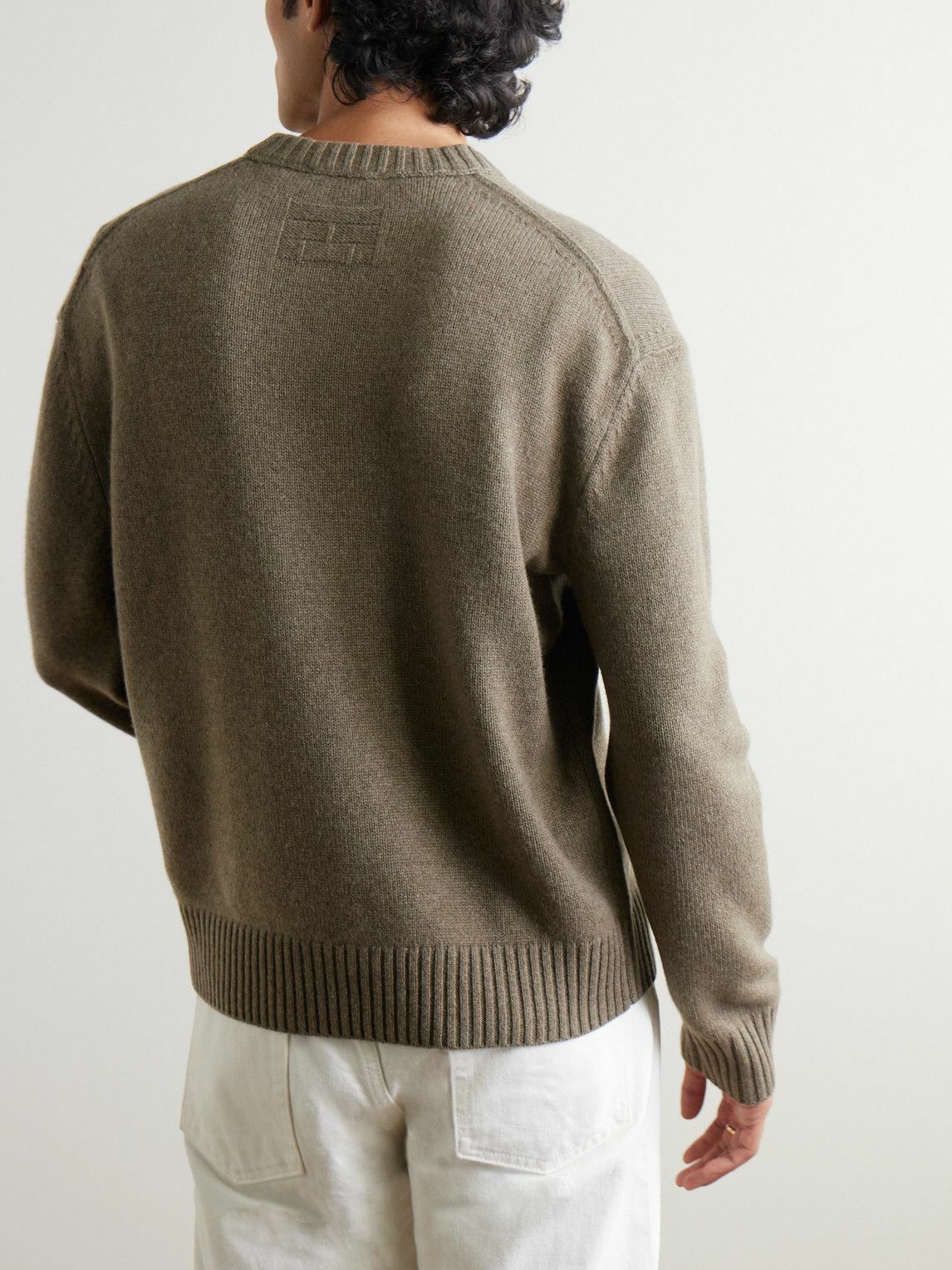 FRAME - Cashmere Sweater - Brown Frame Denim