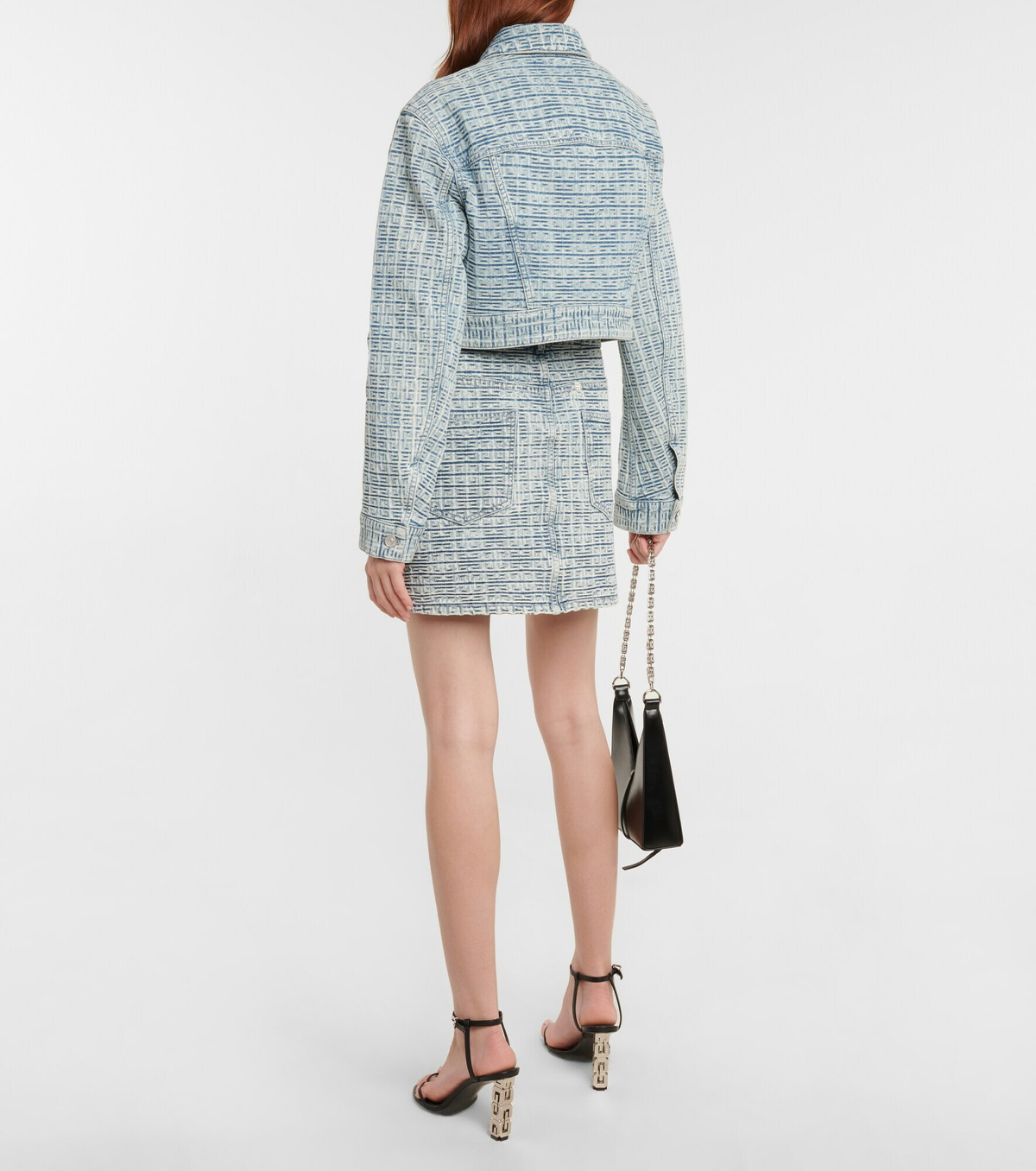 Givenchy - 4G cropped denim jacket Givenchy