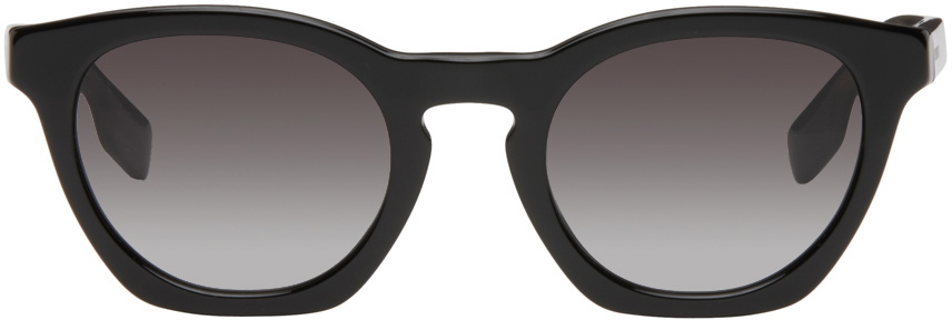 Burberry Black Round Sunglasses Burberry
